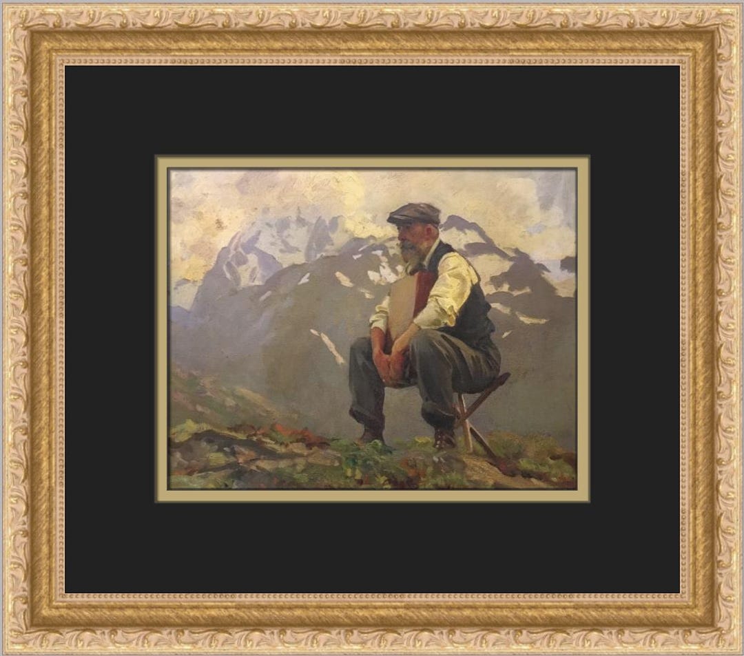 John Singer Sargent Reconnoitering Custom Framed Print - Etsy