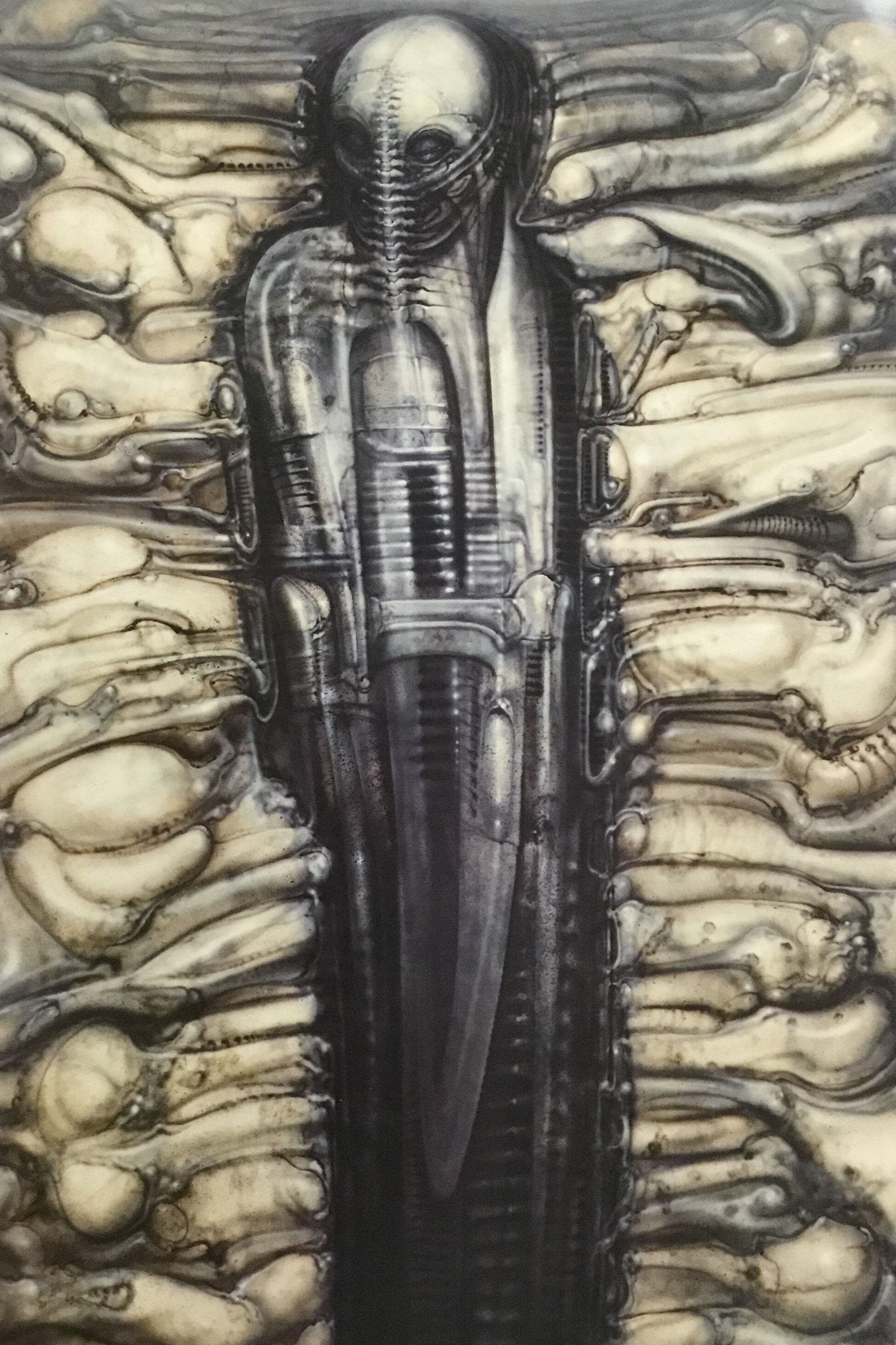 HR Giger H. R. Giger Samurai Custom Framed Print - Etsy
