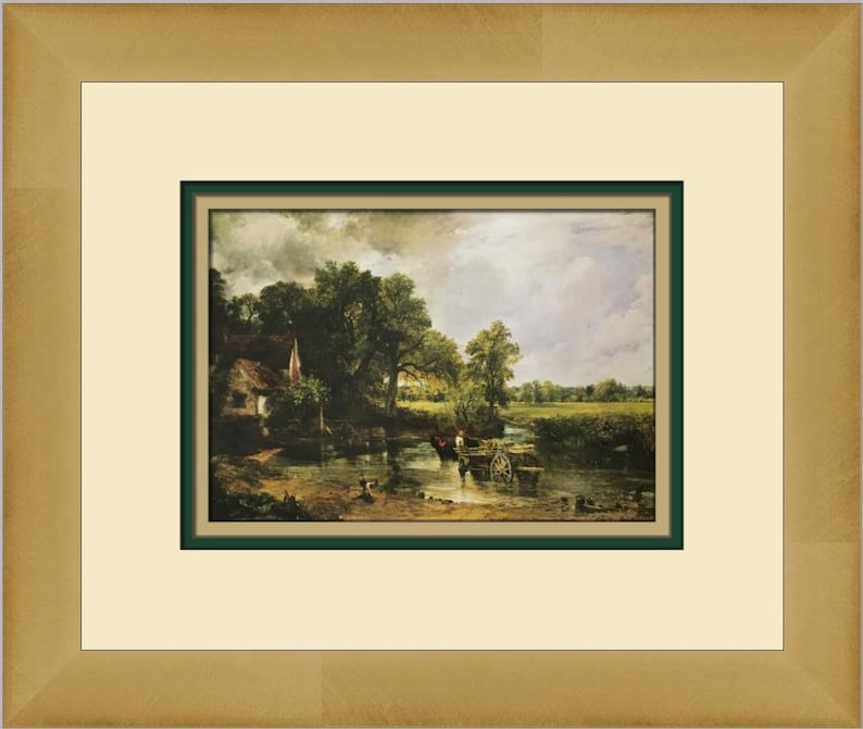 John Constable the Hay Wain Custom Framed Print - Etsy