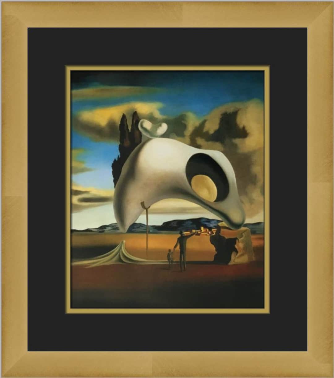 Salvador Dali Atavistic Vestiges After the Rain Custom Framed Print - Etsy