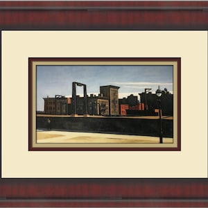 Edward Hopper Manhattan Bridge Loop Custom Framed Print - Etsy