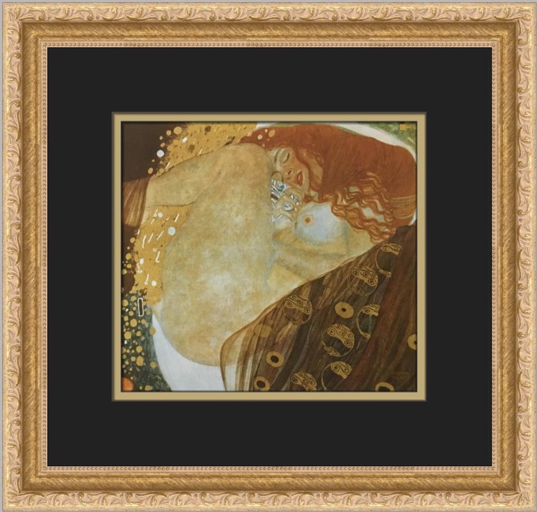 Gustav Klimt Danae Custom Framed Print - Etsy