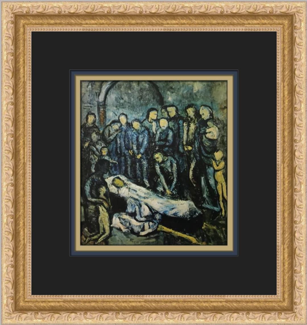 Pablo Picasso the Funeral Custom Framed Print - Etsy
