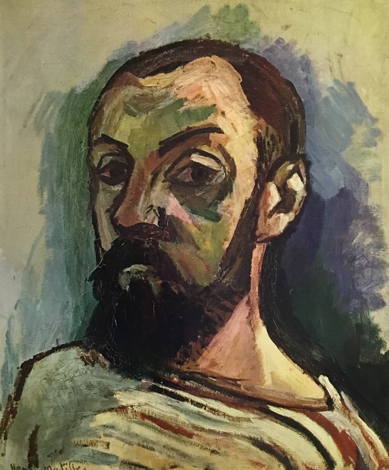 Henri Matisse Self-portrait Custom Framed Print - Etsy