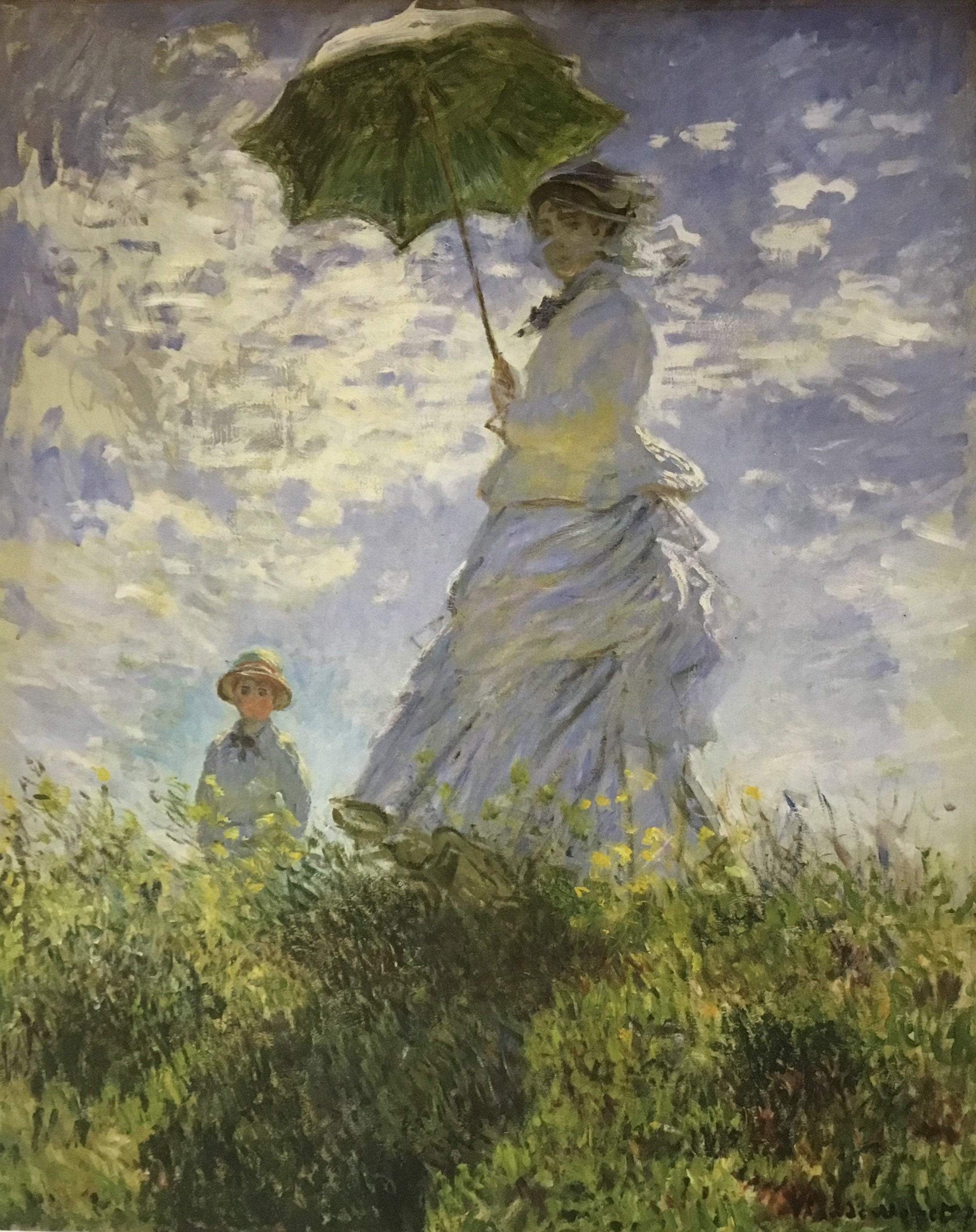 Claude Monet Madame Monet and Her Son Custom Framed Print - Etsy
