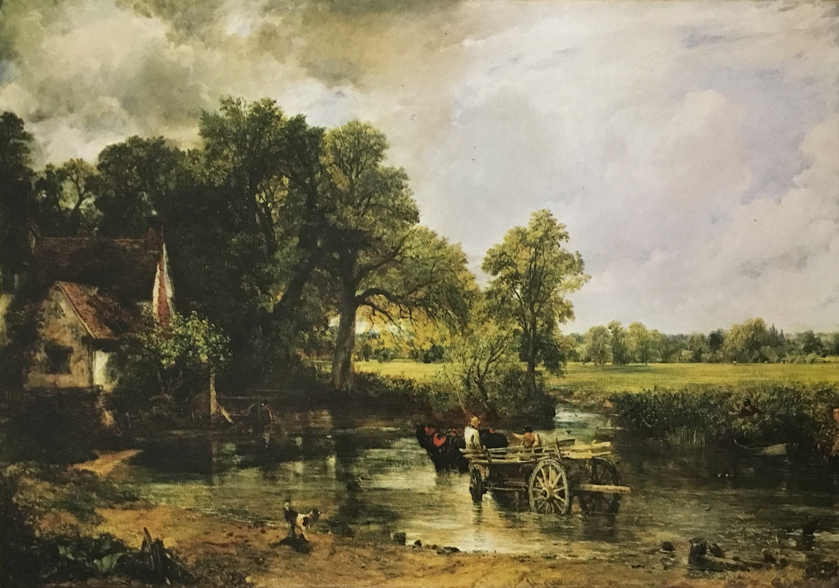 John Constable the Hay Wain Custom Framed Print - Etsy