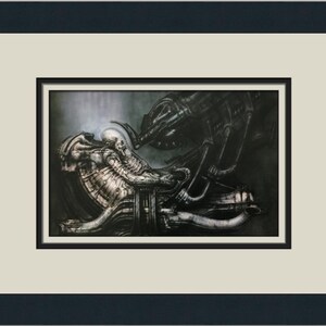 HR Giger H. R. Giger Pilot in Cockpit of the Alien Wreck - Etsy Australia