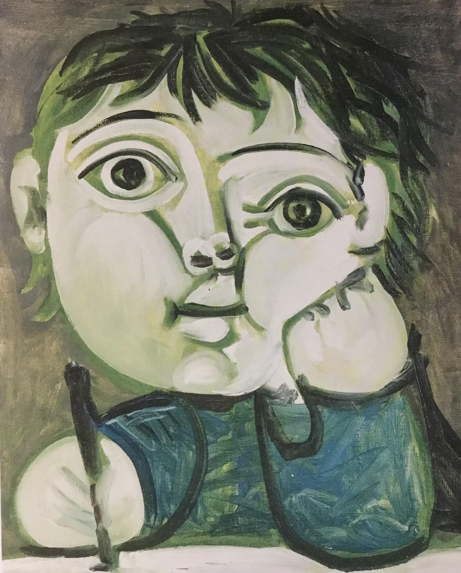 Pablo Picasso Claude Drawing Custom Framed Print - Etsy