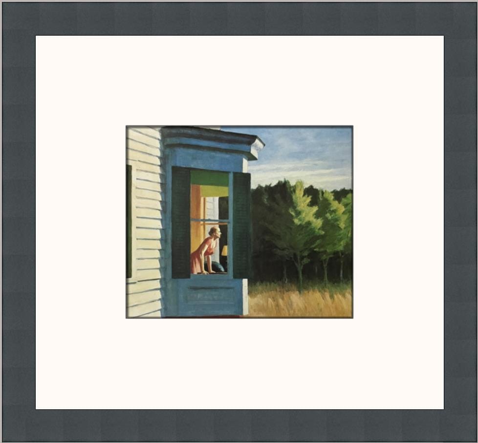 Edward Hopper Cape Cod Morning Custom Framed Mini Print - Etsy