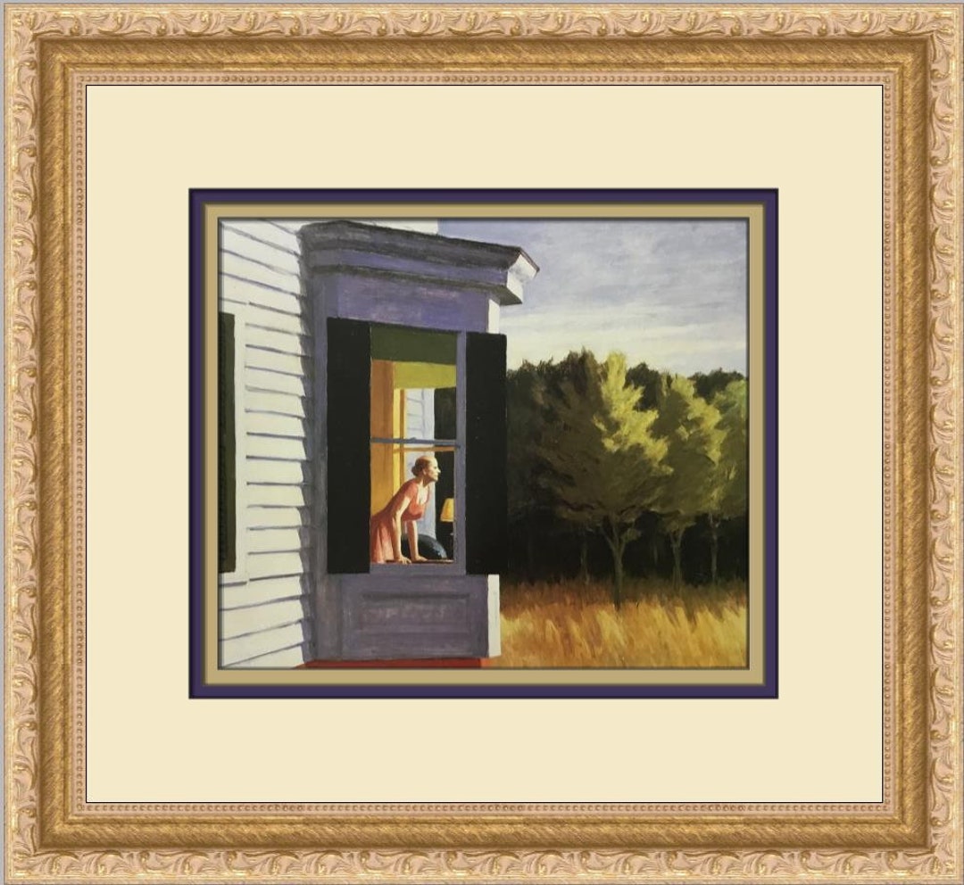 Edward Hopper Cape Cod Morning Custom Framed Print - Etsy