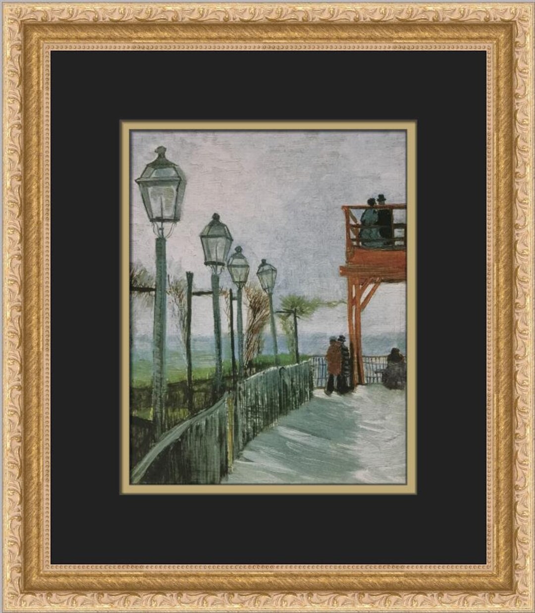 Vincent Van Gogh Terrace and Observation Deck in Mont Martre Custom ...