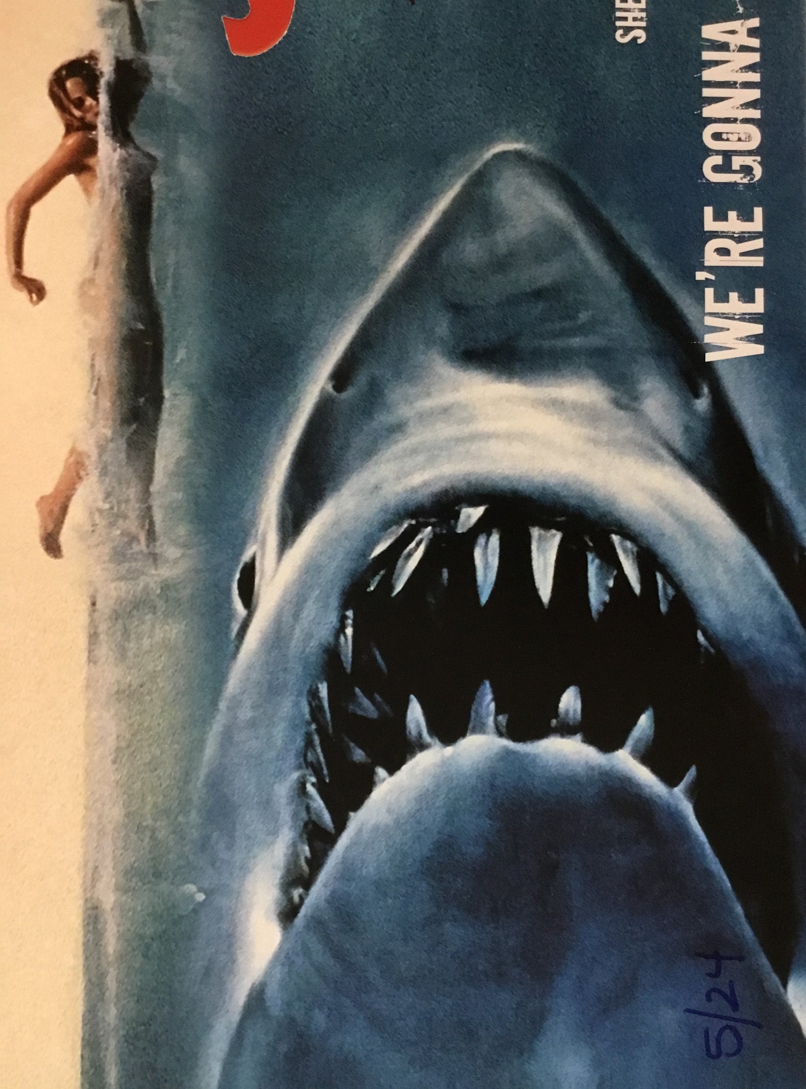 JAWS Susan Backlinie L/ED Autographed Photo Custom Framed II - Etsy