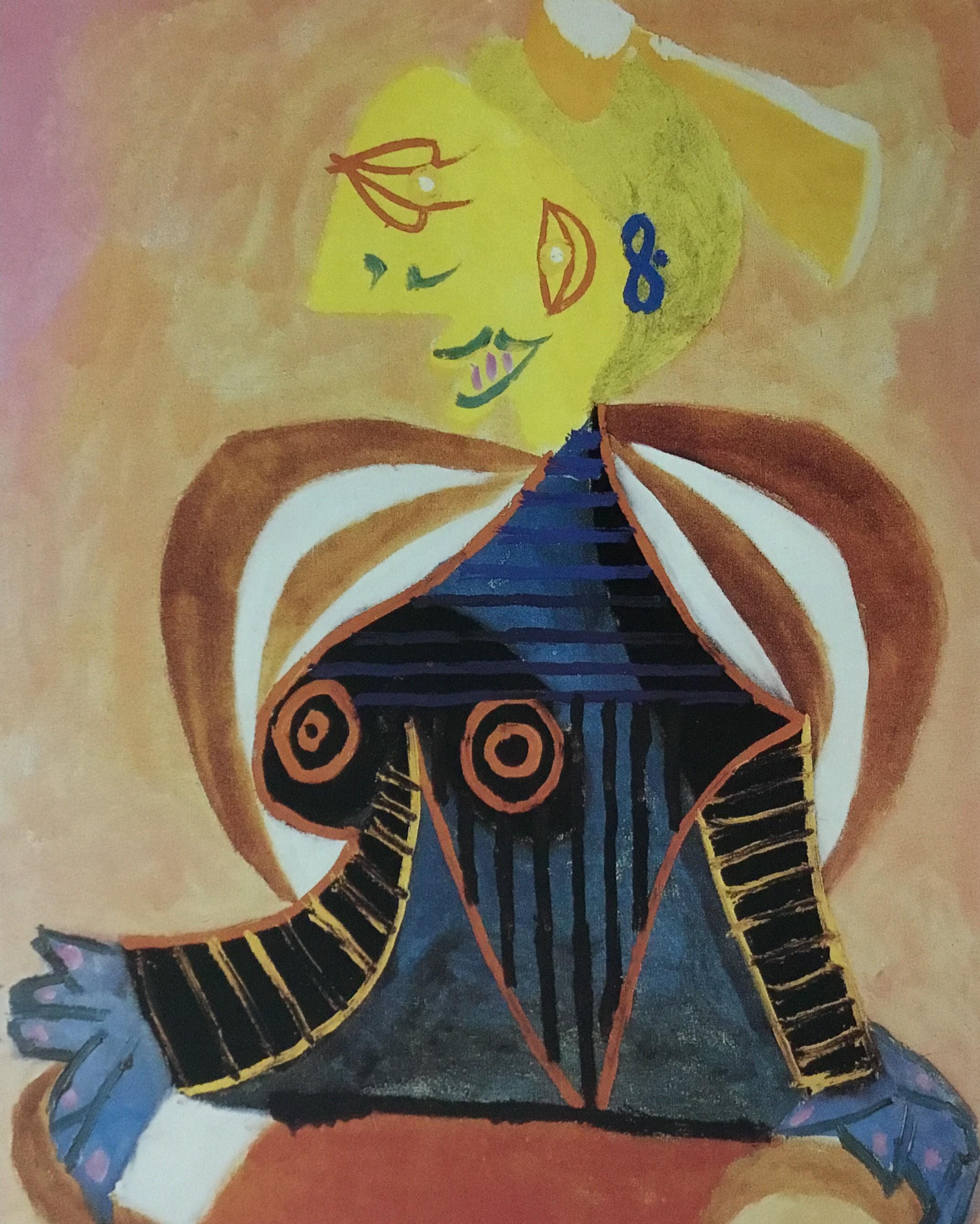 Pablo Picasso Portrait of Lee Miller Custom Framed Print - Etsy