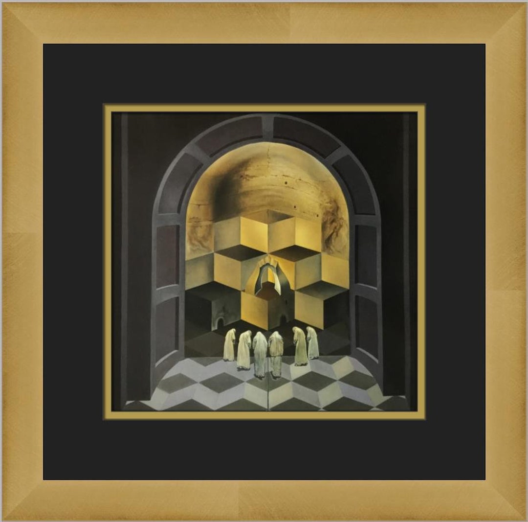 Salvador Dali the Skull of Zurbaran Custom Framed Print - Etsy
