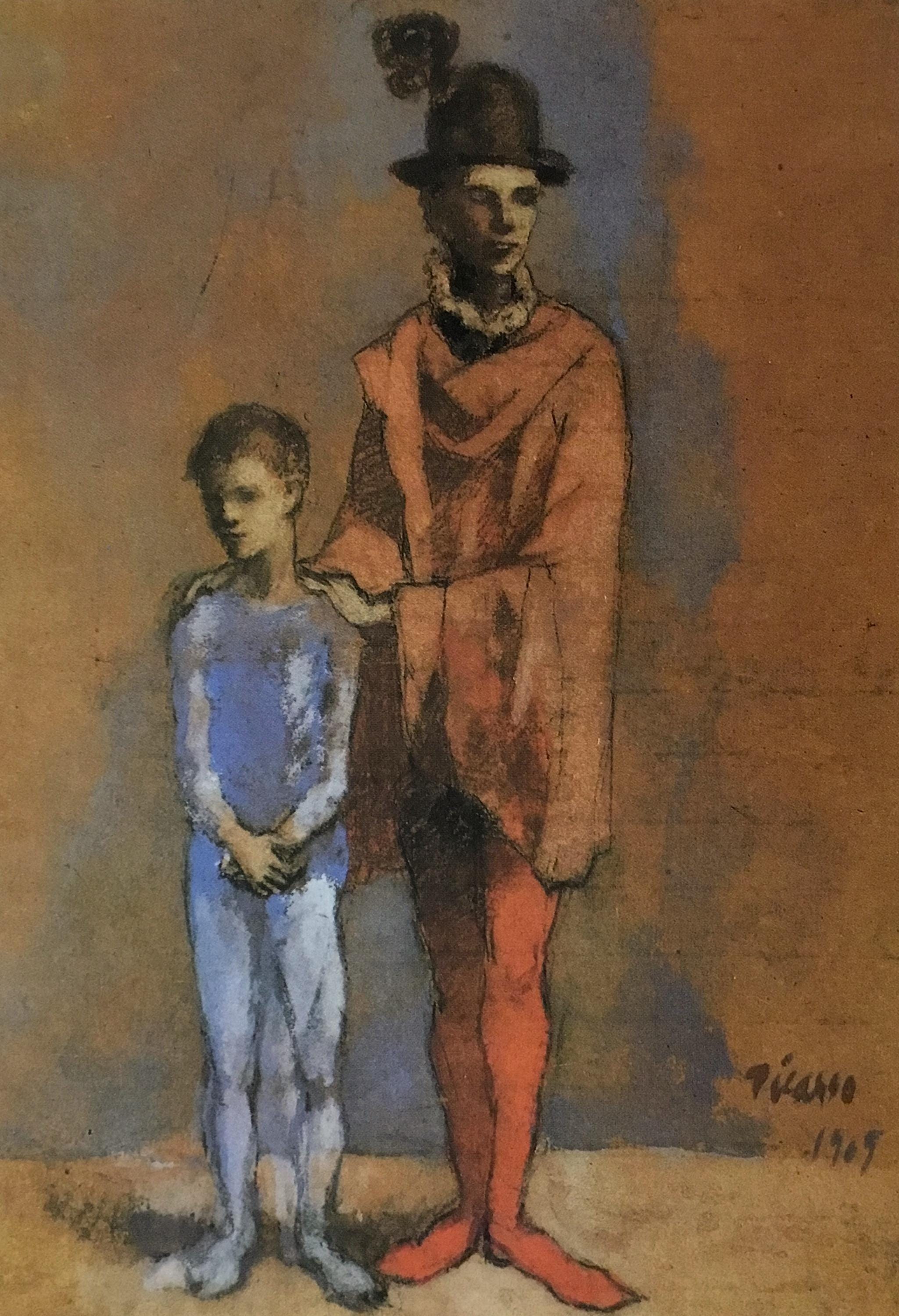 Pablo Picasso the Actor and Child Custom Framed Print - Etsy