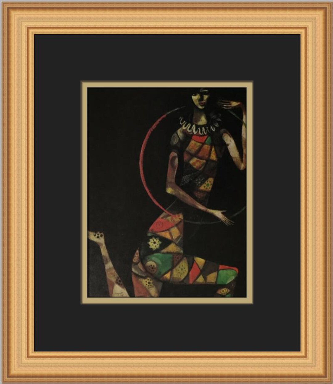 Marc Chagall the Acrobat Custom Framed Print - Etsy