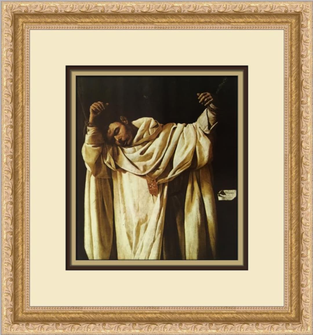 Francisco De Zurbaran Saint Serapion Custom Framed Print - Etsy