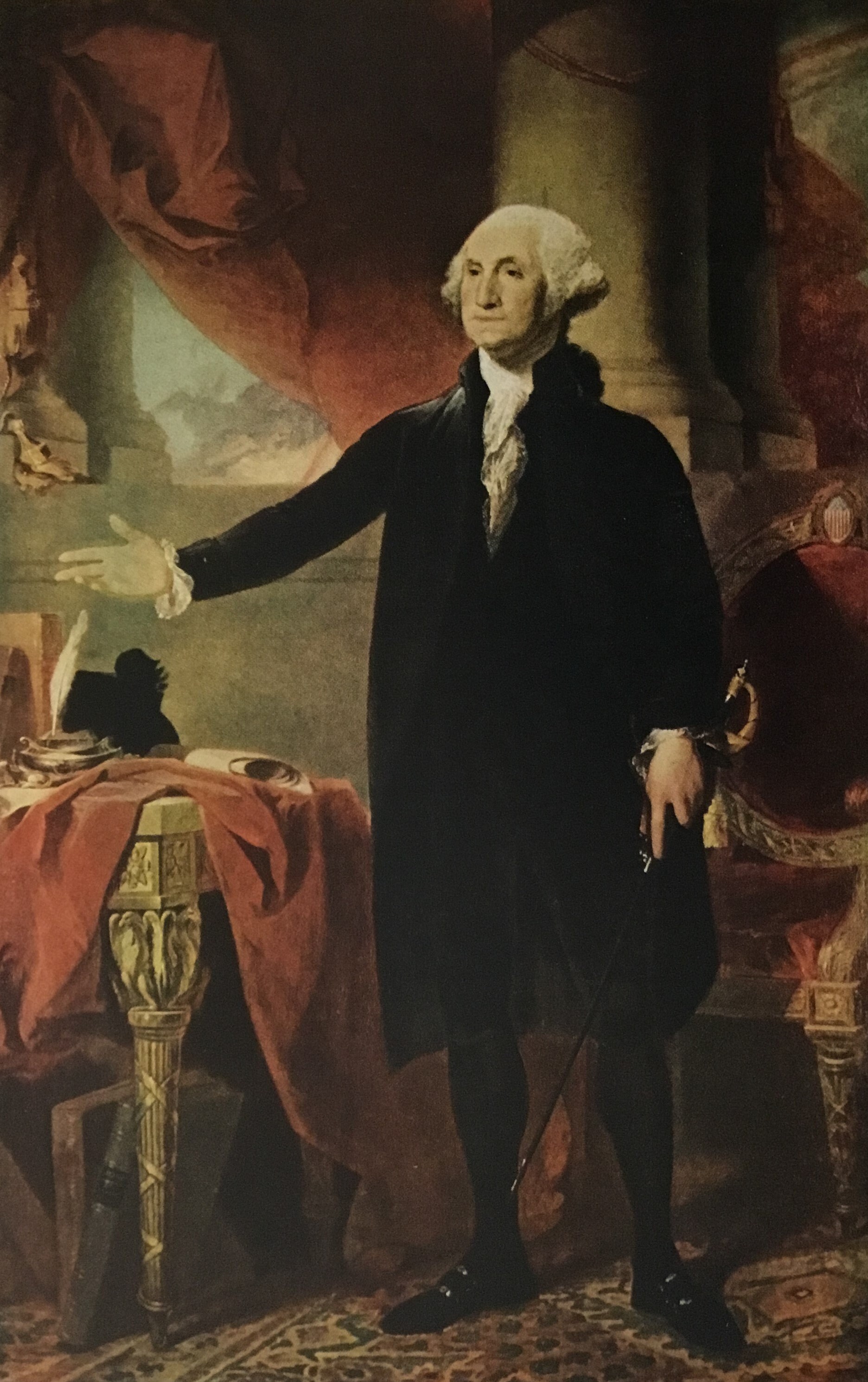 Gilbert Stuart George Washington Custom Framed Print - Etsy
