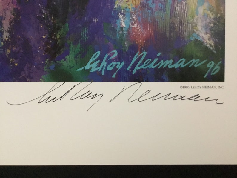 Leroy Neiman Pencil Signed the Three Tenors in Concert 1996-1997 ...