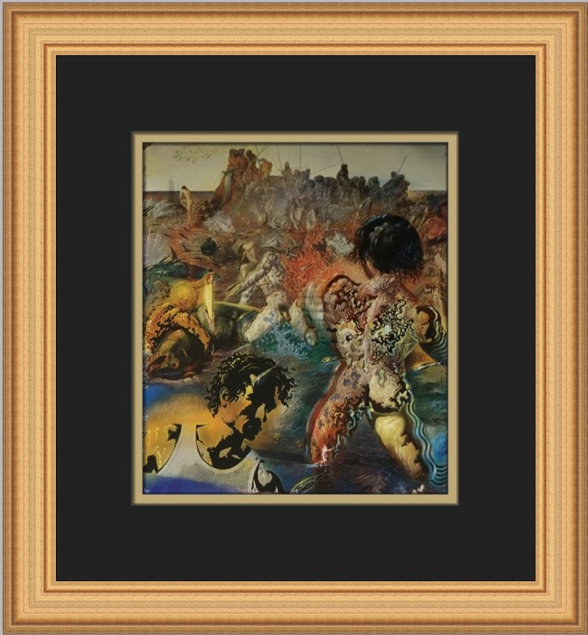 Salvador Dali Tuna Fishing Custom Framed Print - Etsy