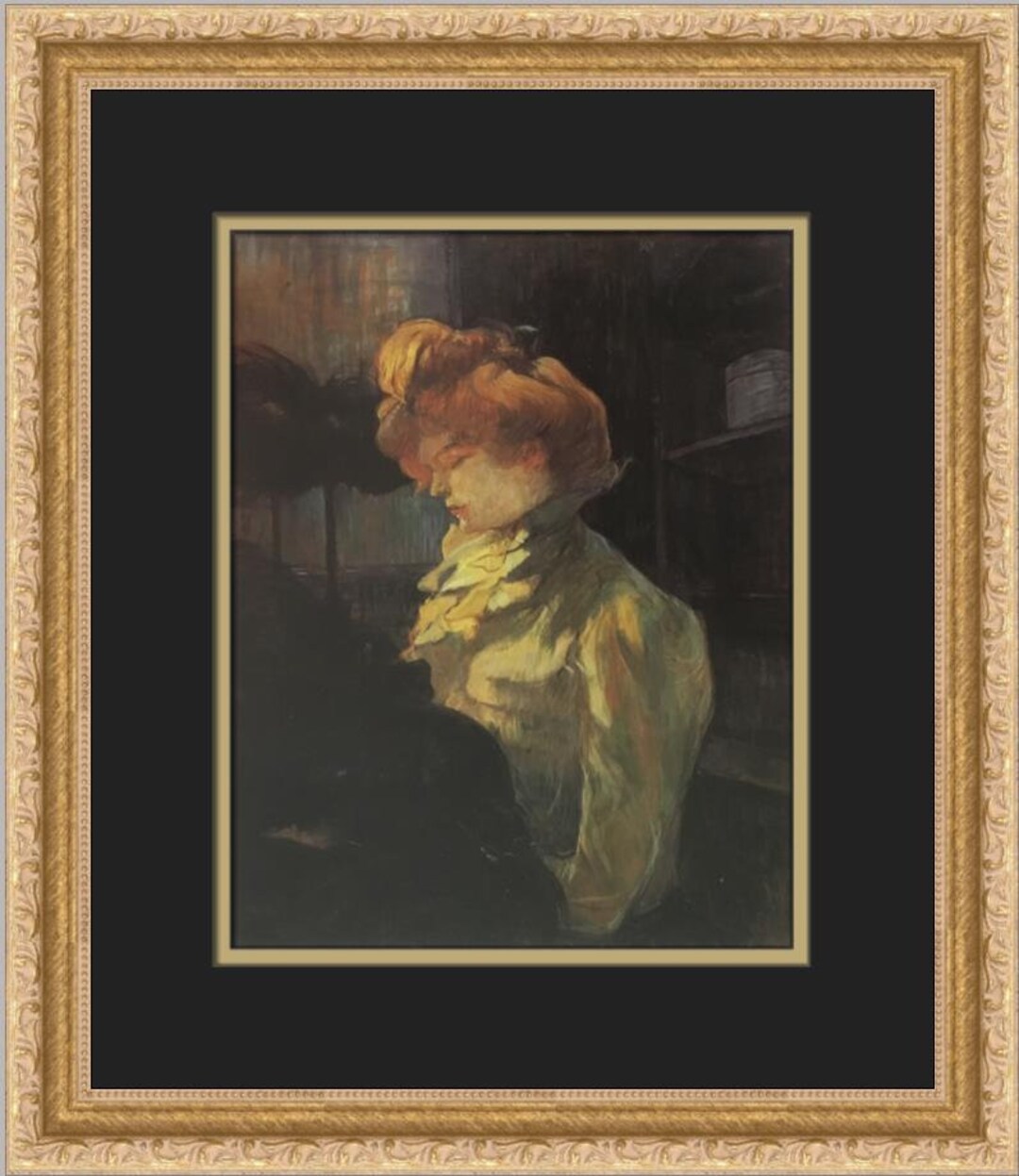 Henri Lautrec the Milliner Custom Framed Print - Etsy