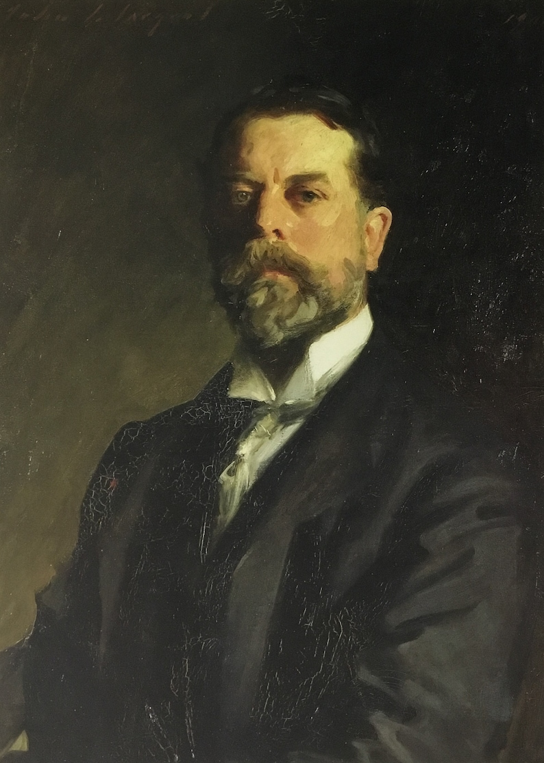 John Singer Sargent Self-portrait Custom Framed Print - Etsy