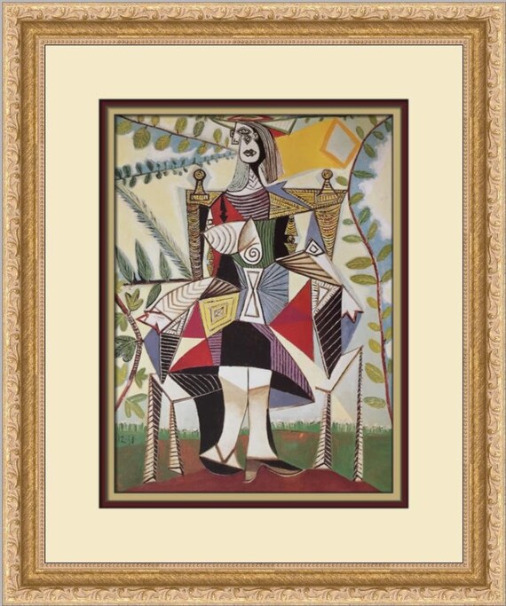 Woman In The Garden Picasso