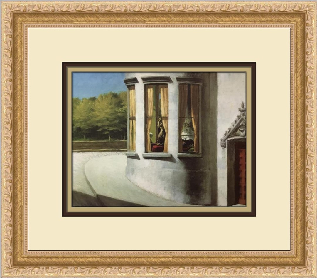 Edward Hopper August in the City Custom Framed Print - Etsy