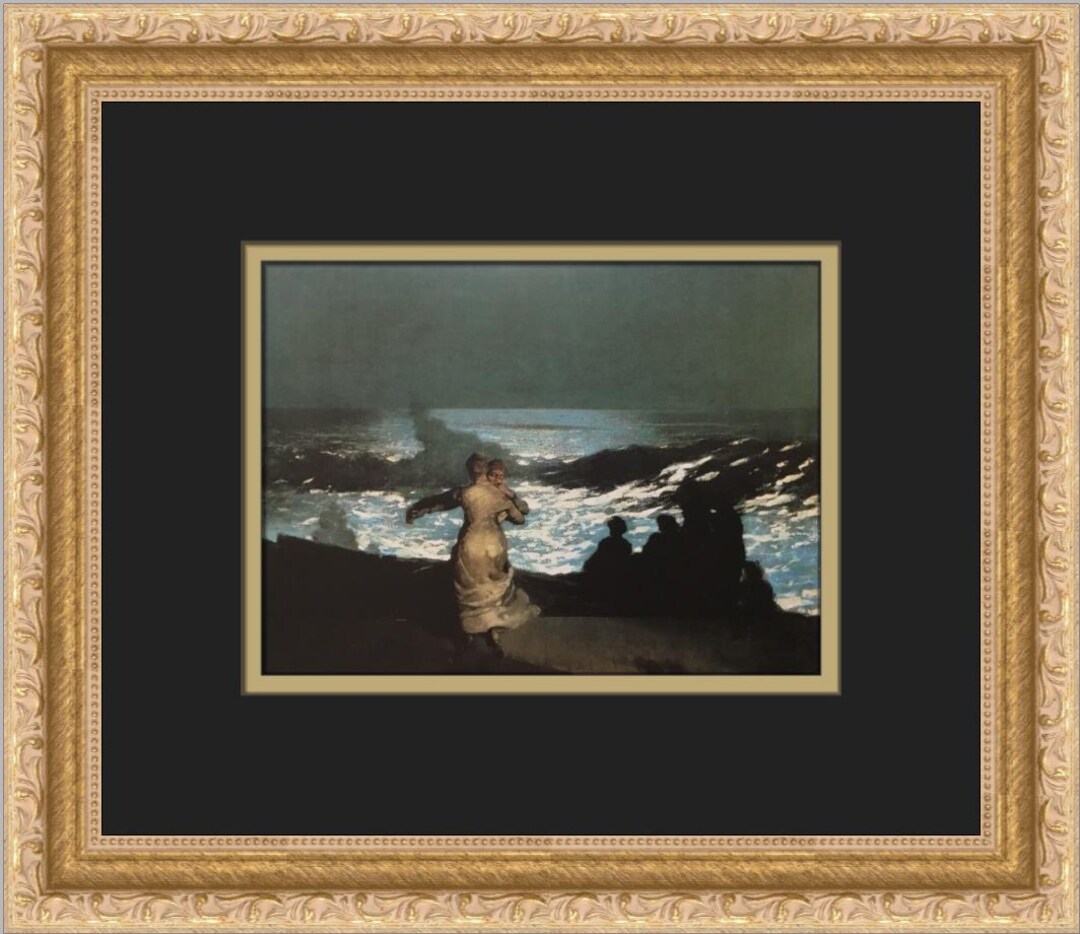 Winslow Homer Summer Night Custom Framed Print - Etsy