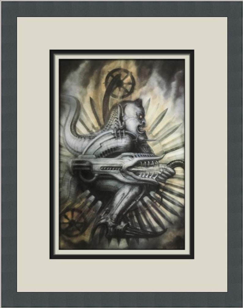 HR Giger H. R. Giger Goho Dohji Custom Framed Print - Etsy