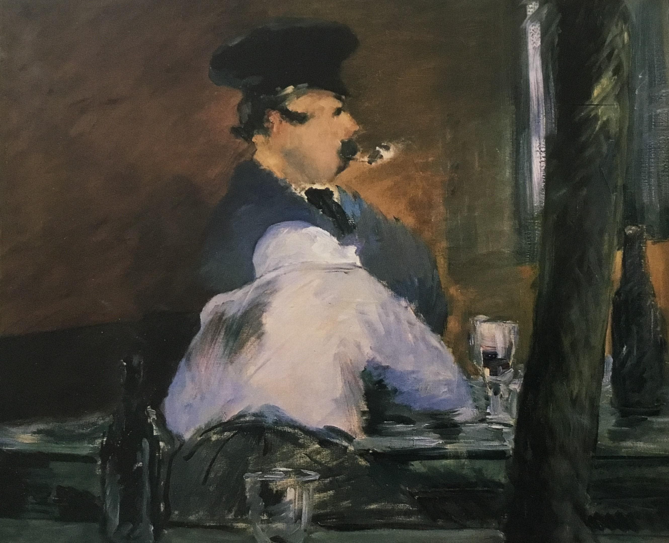 Edouard Manet the Tavern at Barriere De Clichy Custom Framed Print - Etsy