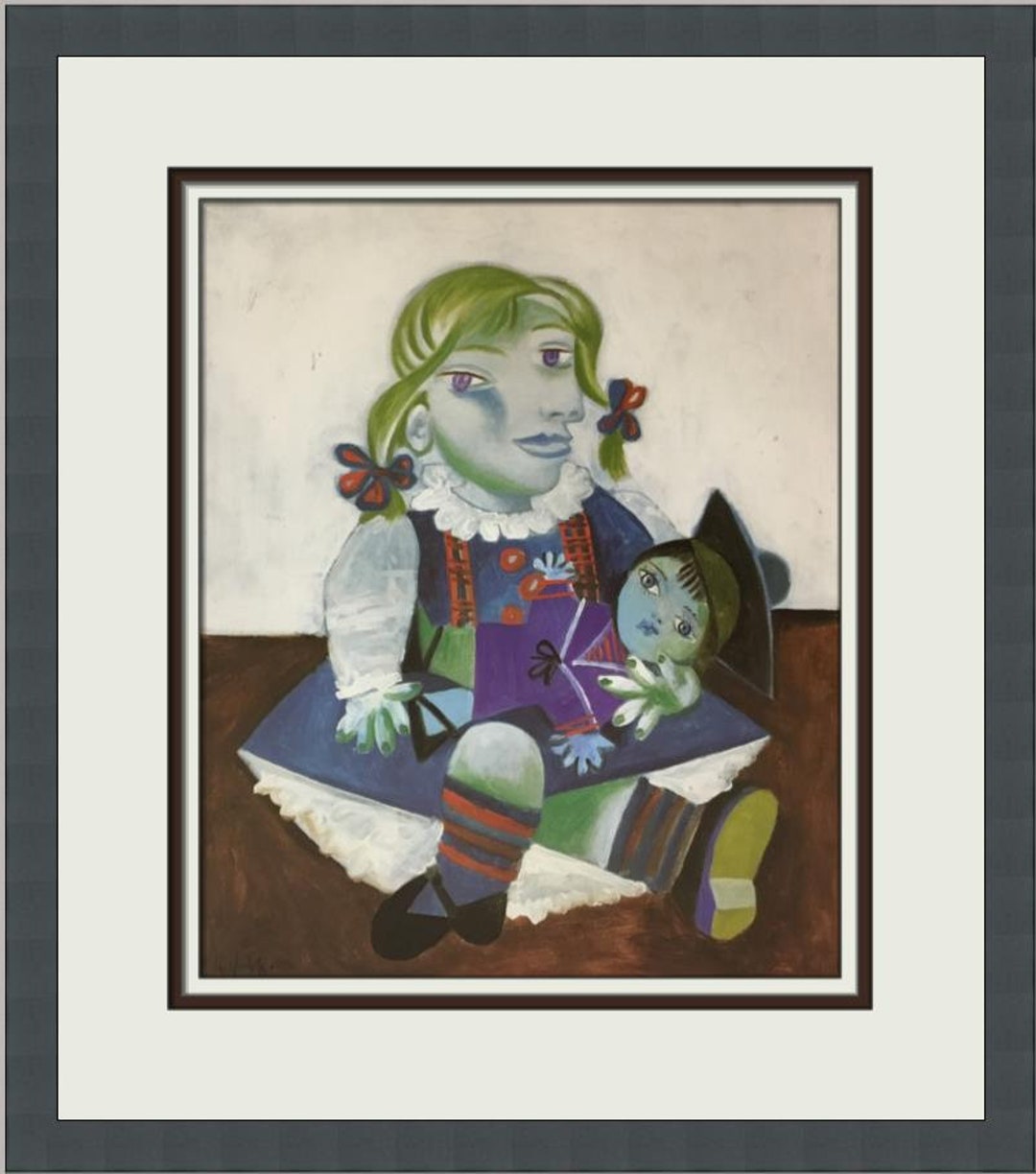 Pablo Picasso Maya With Doll Custom Framed Print - Etsy