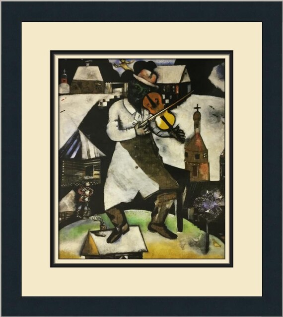 The Violinist By Marc Chagall