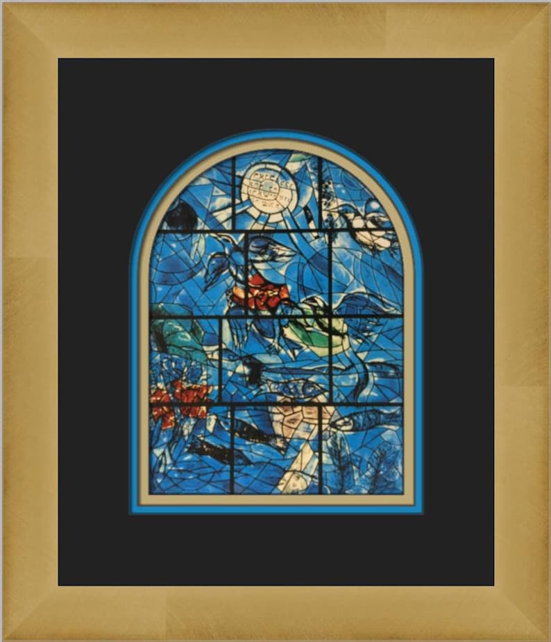 Marc Chagall the Tribe of Reuben Custom Framed Print - Etsy