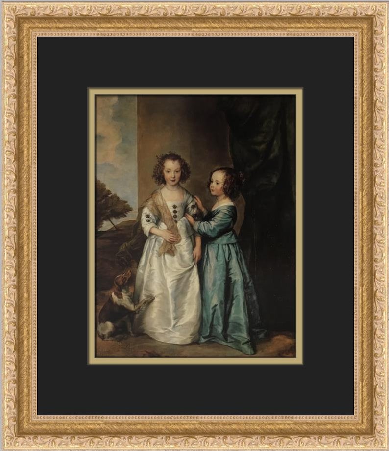 Anthony Van Dyck Philadelphia and Elizabeth Wharton Custom Framed Print ...