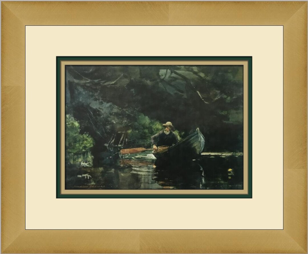 Winslow Homer the Guide Custom Framed Print - Etsy