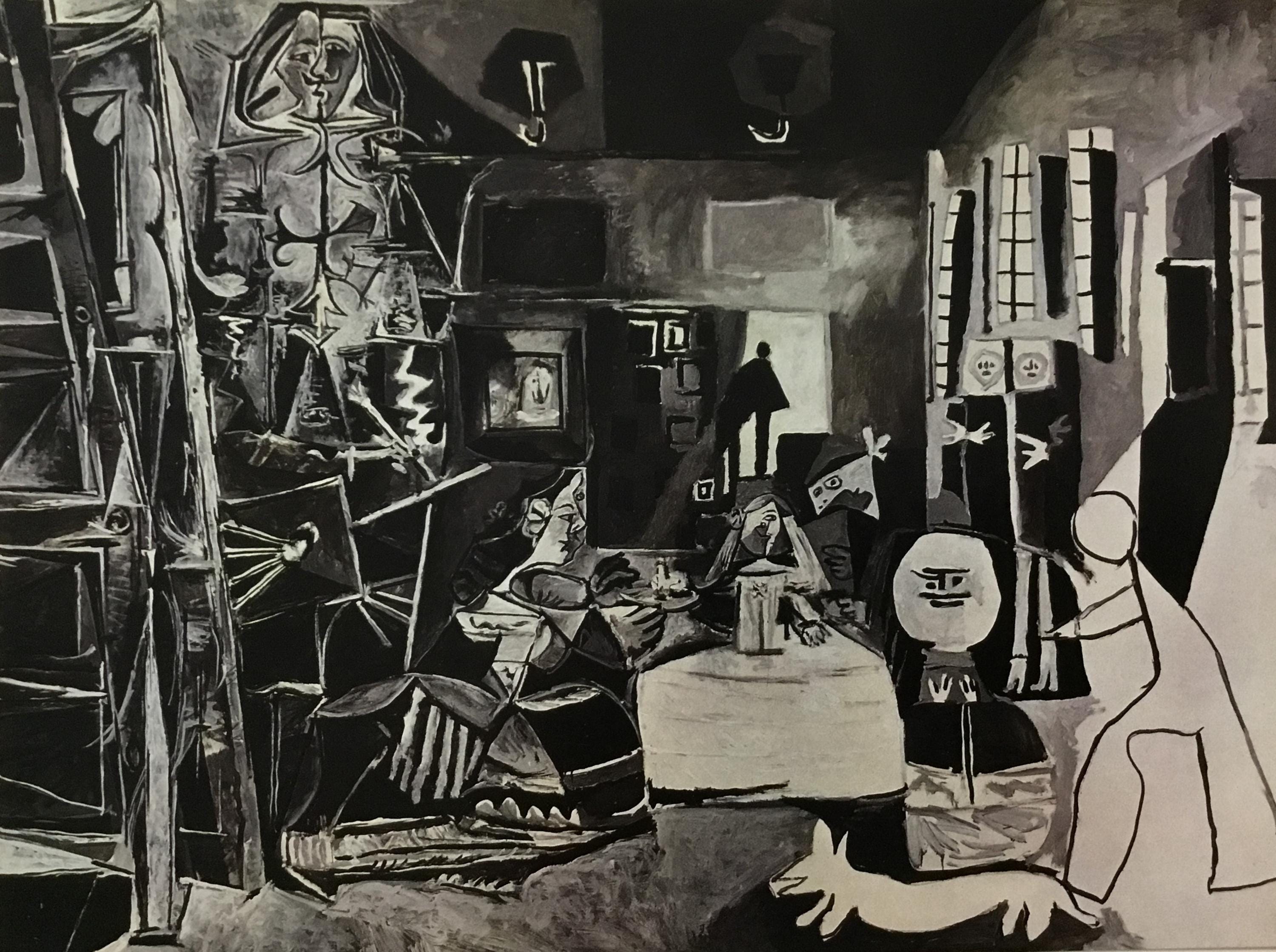 Pablo Picasso Las Meninas After Velazquez Custom Framed Print - Etsy