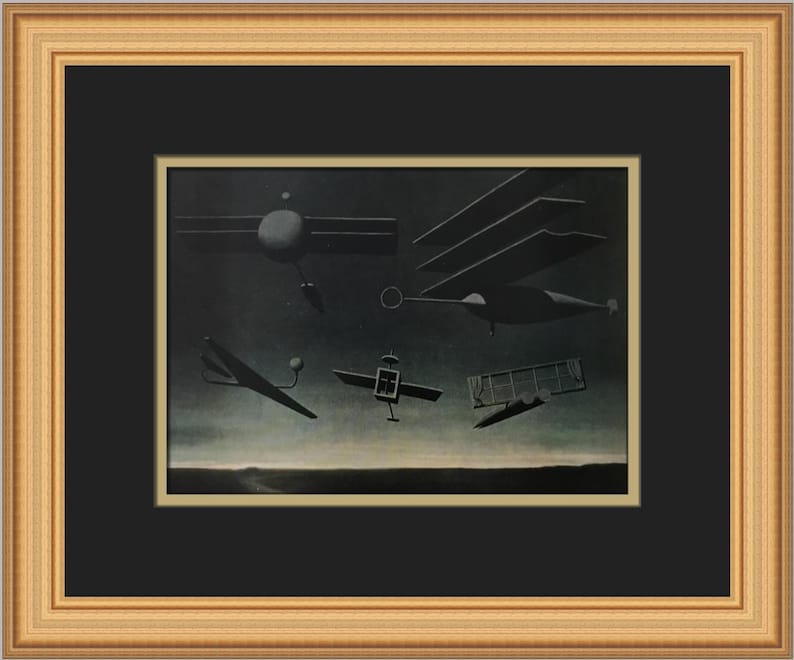 Rene Magritte the Black Flag Custom Framed Print - Etsy