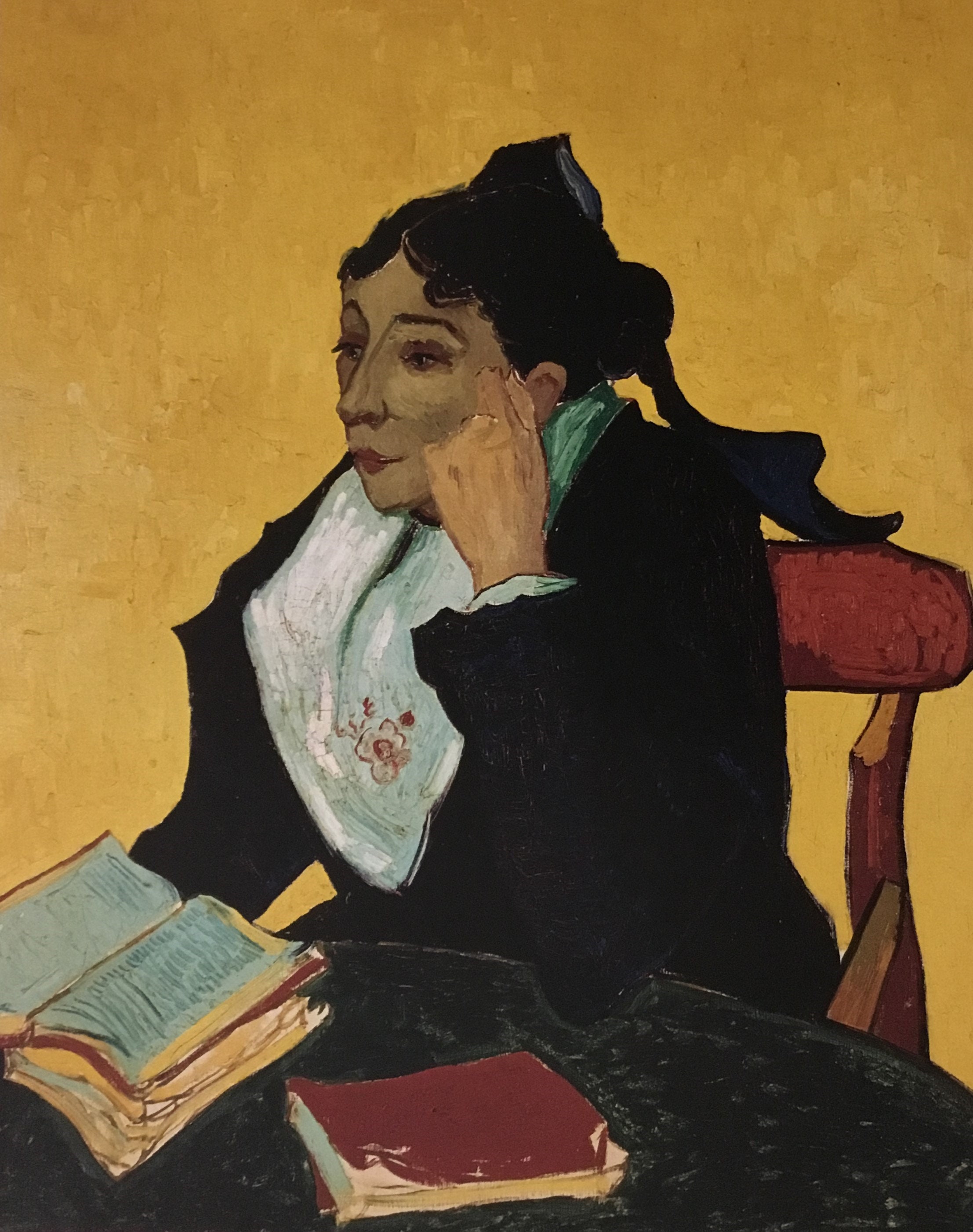 Vincent Van Gogh Madame Ginoux With Books Custom Framed Print - Etsy