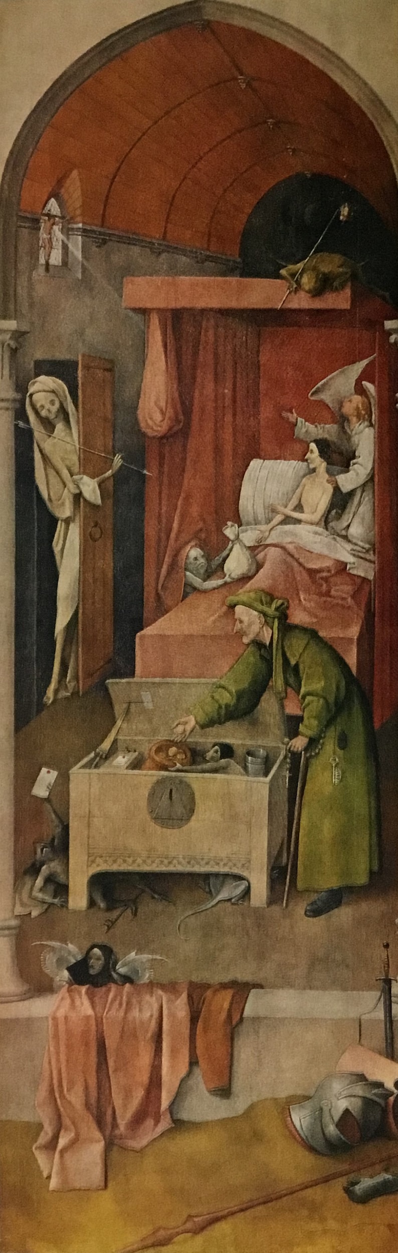 Hieronymus Bosch Death and the Miser Custom Framed Print - Etsy