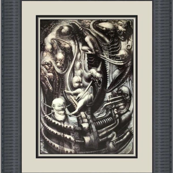 Hr Giger Print - Etsy