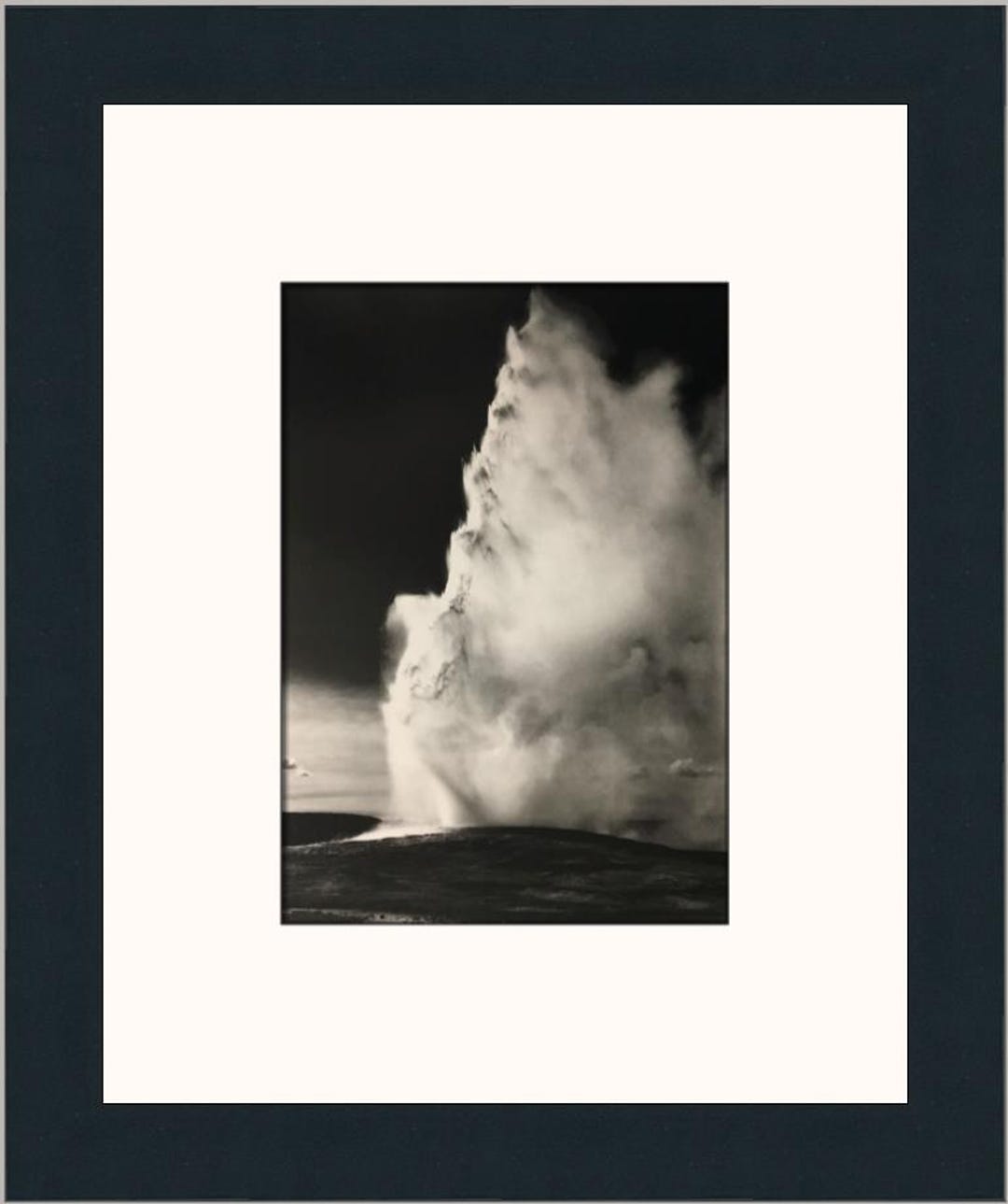 Ansel Adams Old Faithful Geyser Yosemite Park WY Custom Framed Print - Etsy