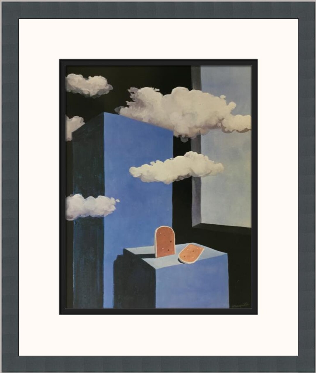 Rene Magritte Poetic World II Custom Framed Print - Etsy
