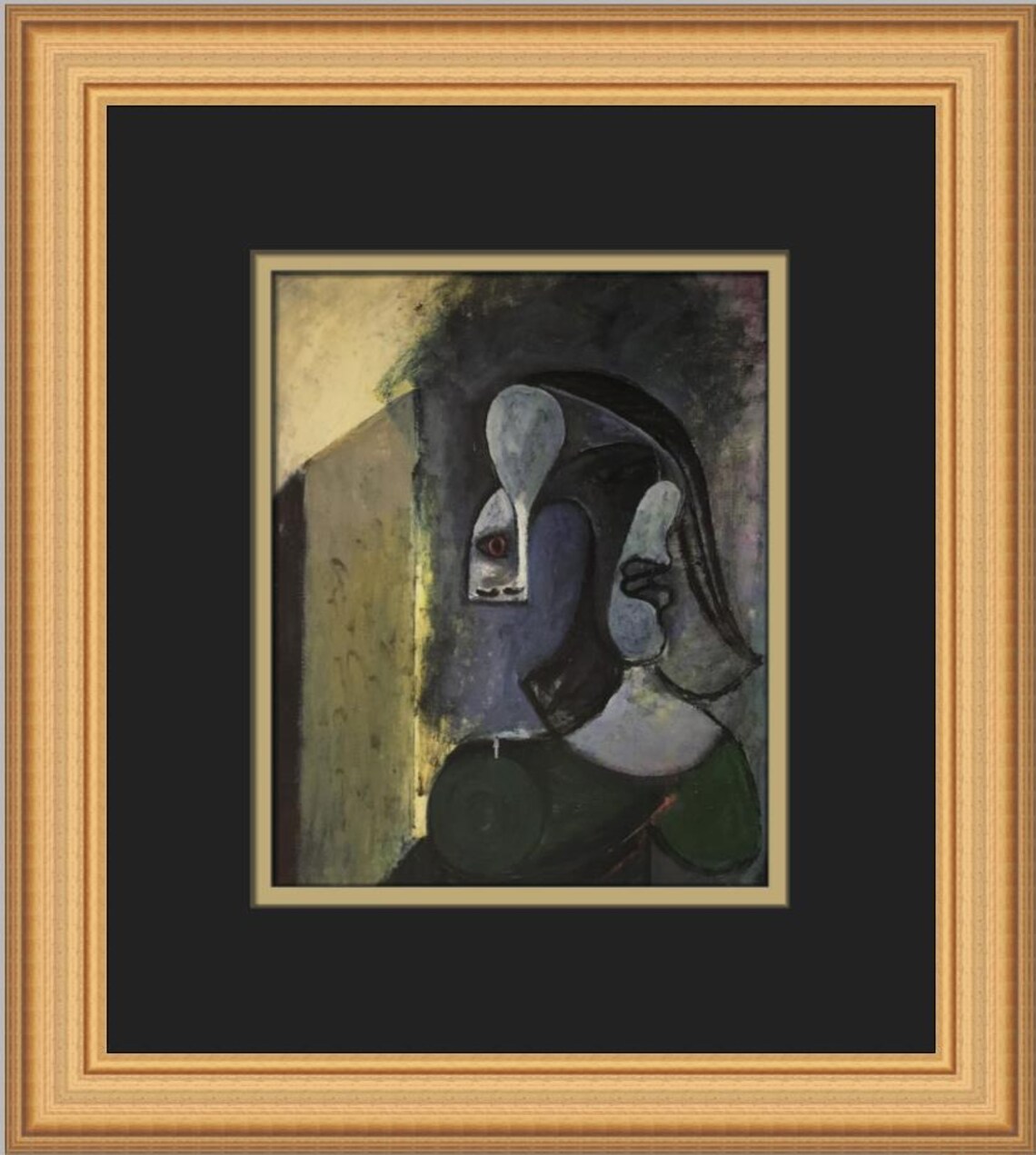 Pablo Picasso Portrait of the Head of Dora Custom Framed Print - Etsy