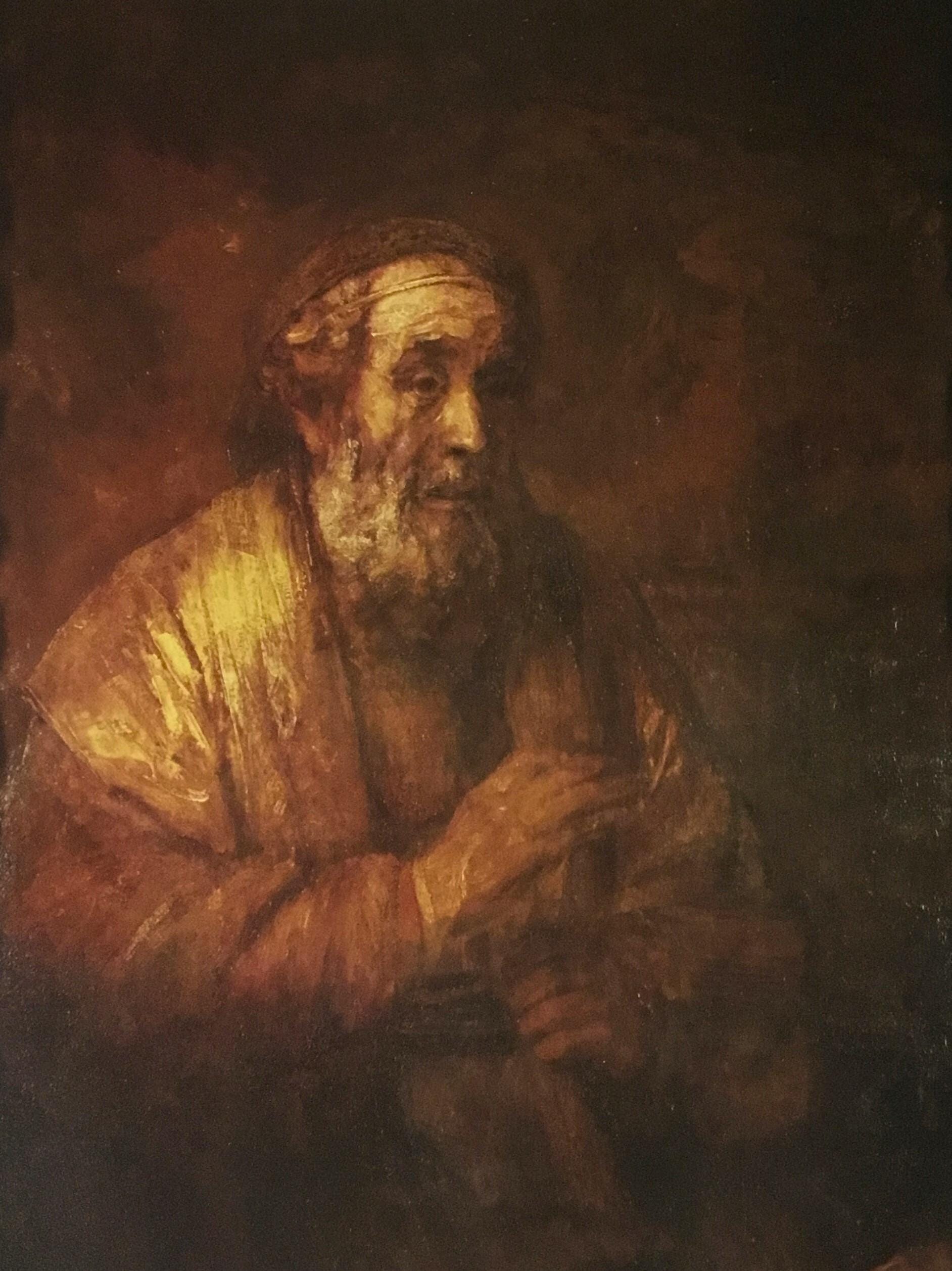 Rembrandt Portrait of Homer Custom Framed Print - Etsy