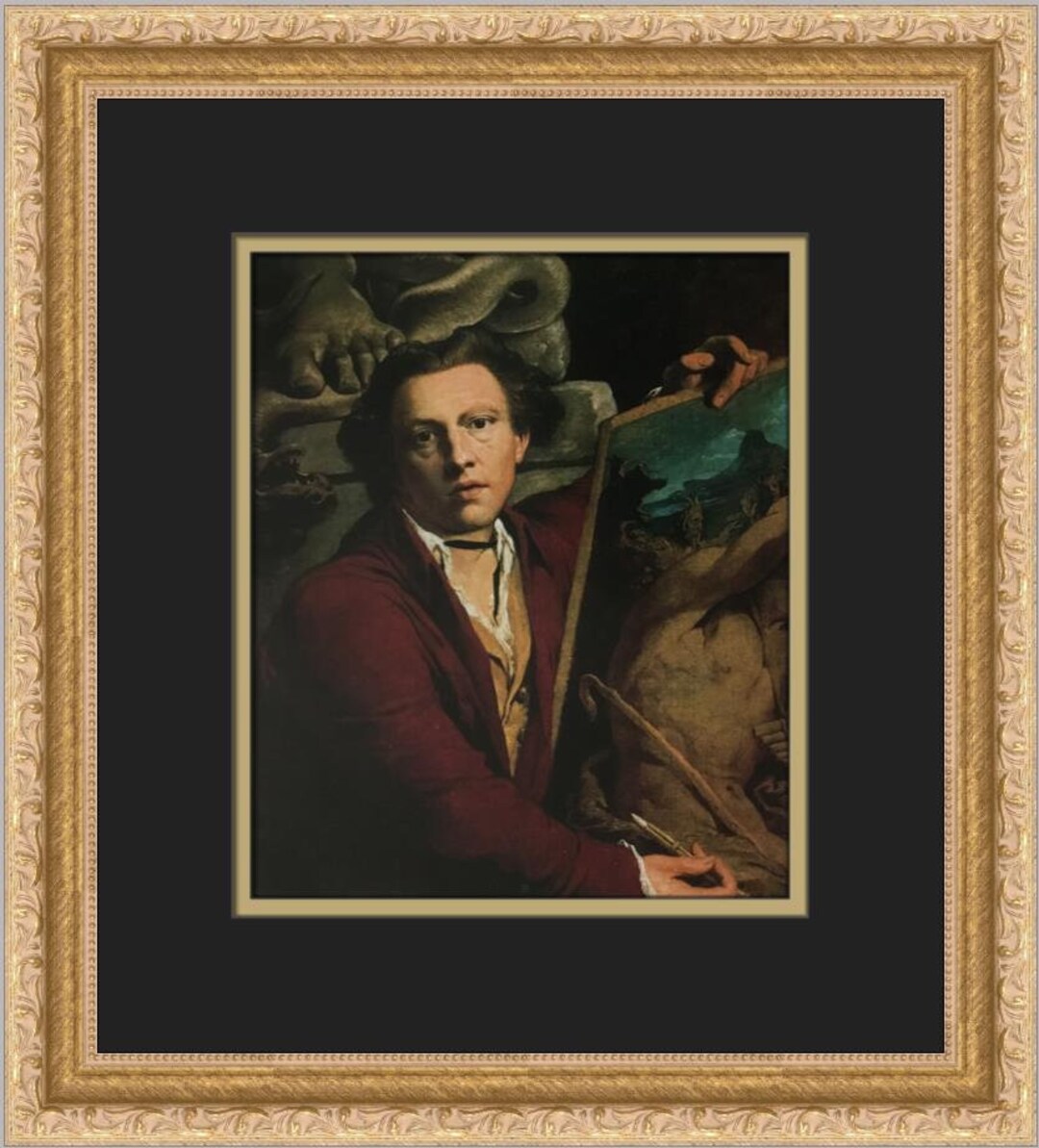 James Barry Self-portrait Custom Framed Print - Etsy