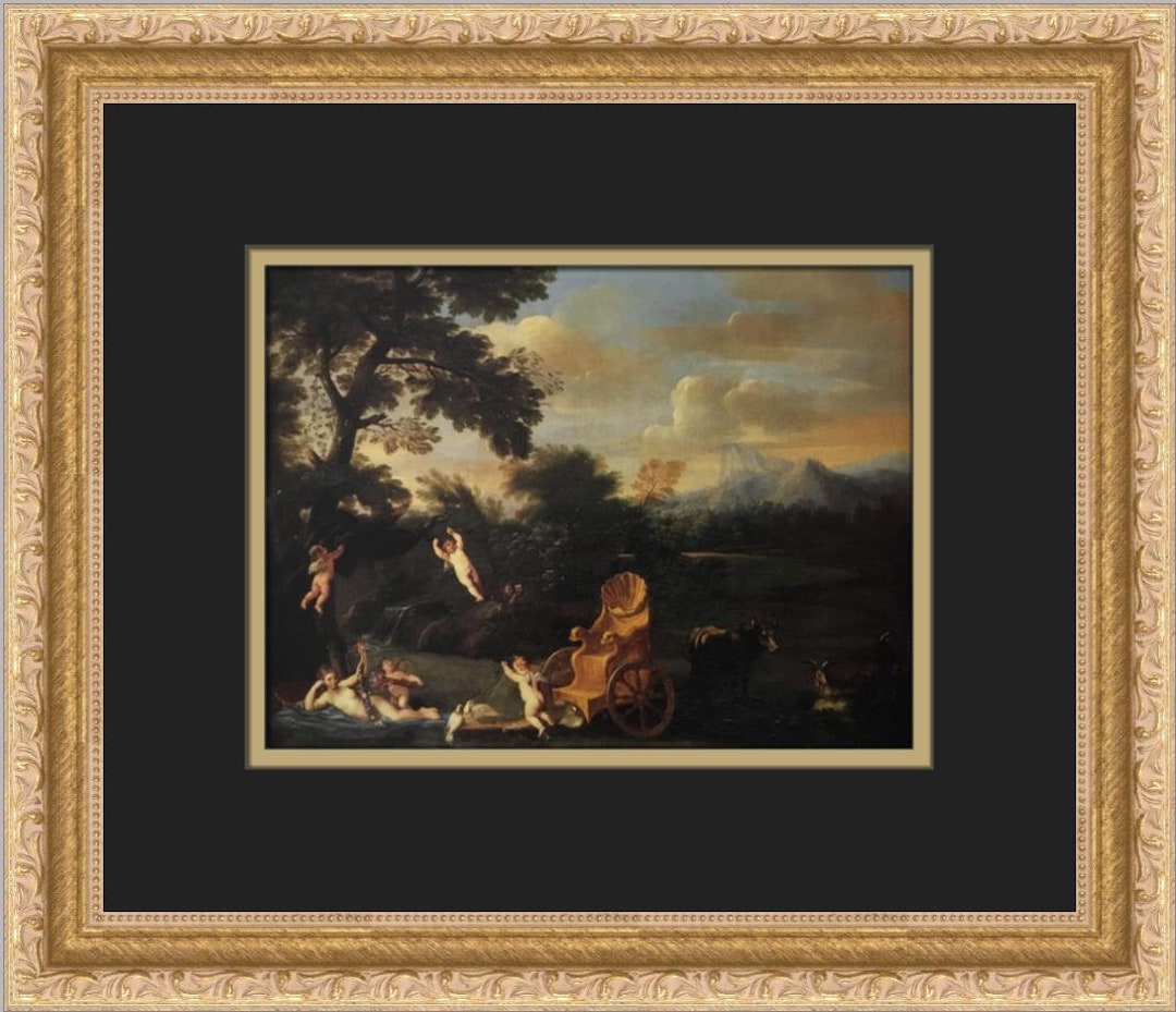 IL Domenichino the Repose of Venus Custom Framed Print - Etsy