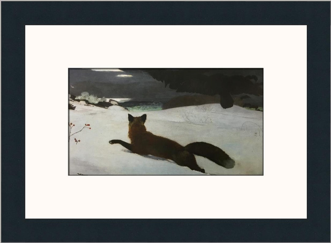 Winslow Homer Fox Hunt Custom Framed Print - Etsy