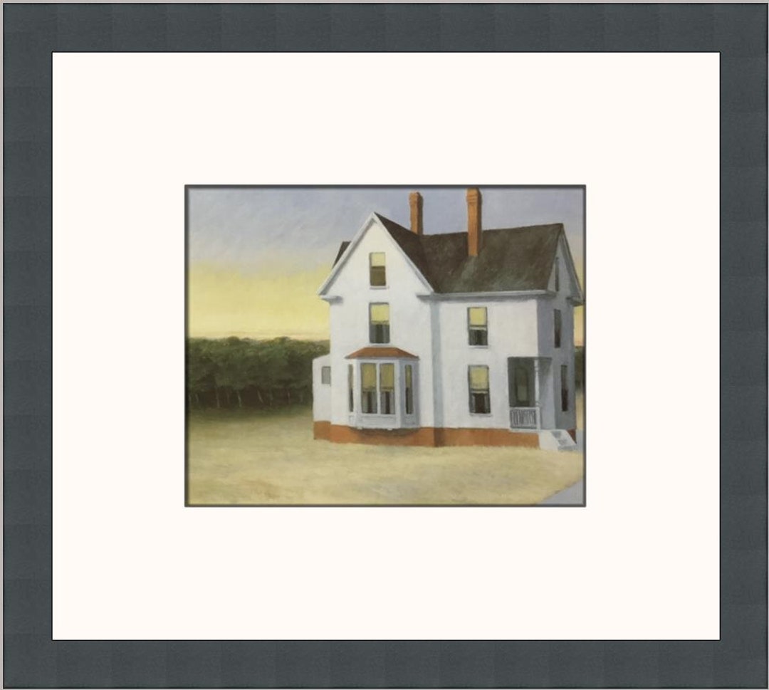 Edward Hopper Cape Cod Sunset Custom Framed Mini Print - Etsy