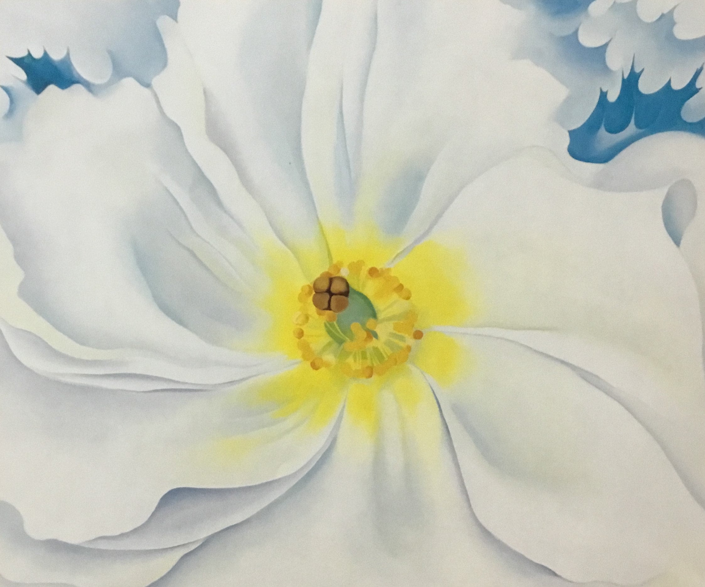 Georgia O'keeffe White Flower Custom Framed Print - Etsy Singapore